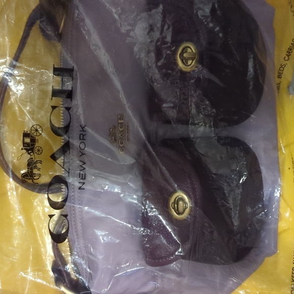 Coach | Bags | Coach Shoulder Bag In Lilac Metallic Colorblock | Poshmark